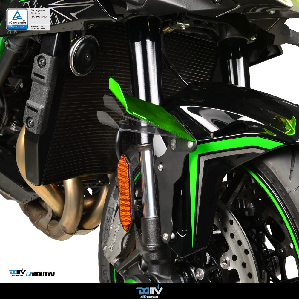 【柏霖】Dimotiv KAWASAKI ZH2 20-21 可調式前輪定風翼 DMV 柏霖動機 - 官方購物網｜二輪人身部品・改裝精品