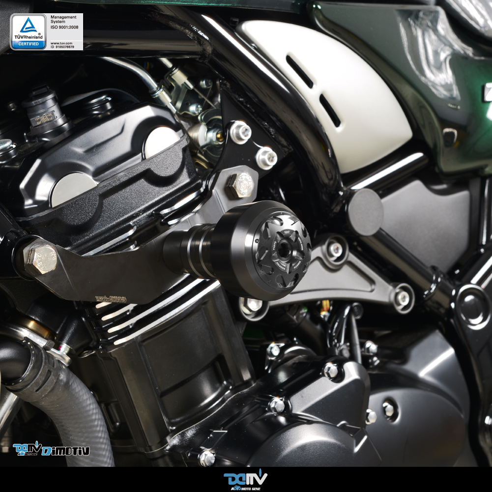【柏霖】Dimotiv KAWASAKI Z900 RS 18-23 SAFE 車身防倒球 車身防摔球 DMV 柏霖動機改裝部品網