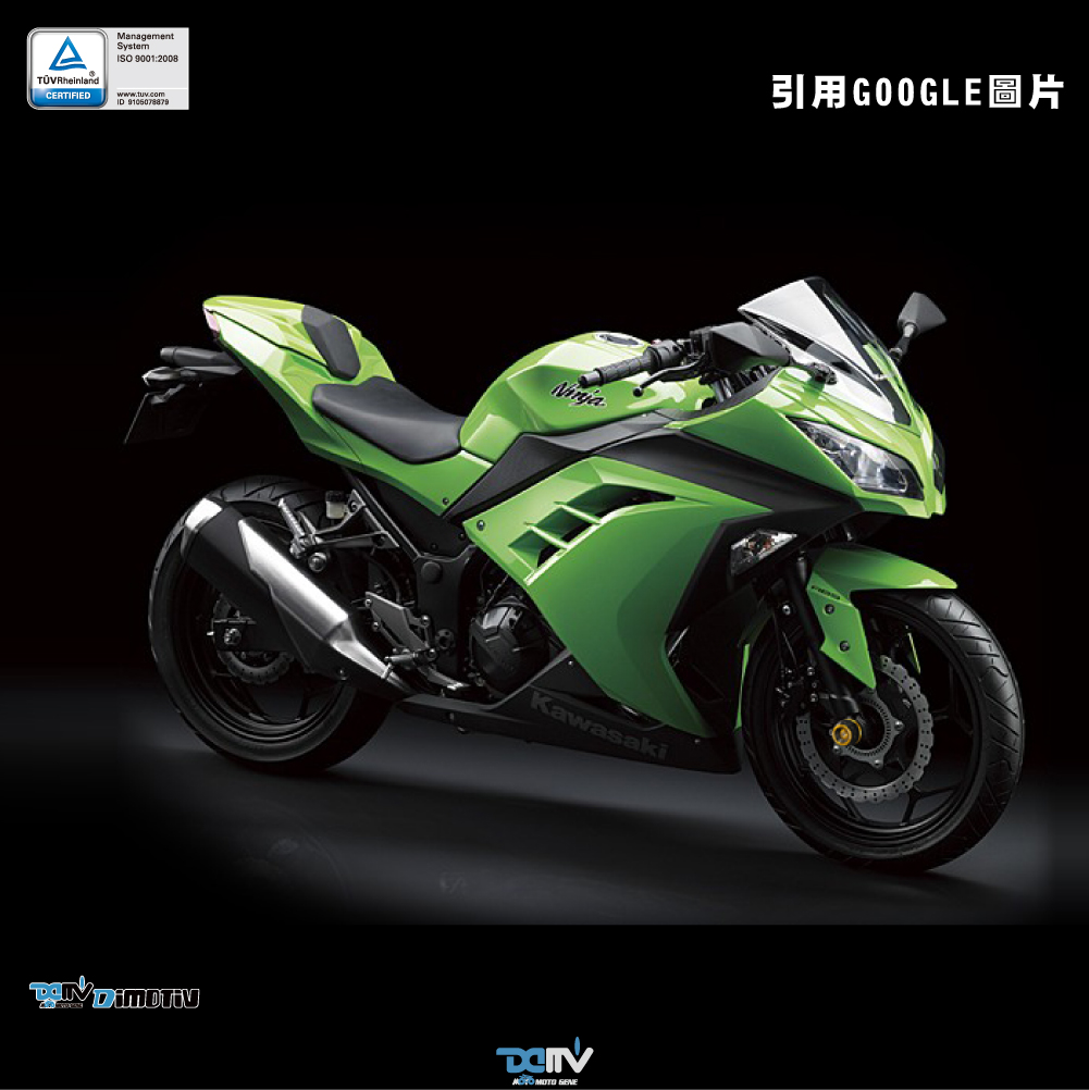 【柏霖】DIMOTIV KAWASAKI ZX250R 08-17 ZX300R 13-17 鋁環前避震器防摔球 DMV 柏霖動機 - 官方 ...