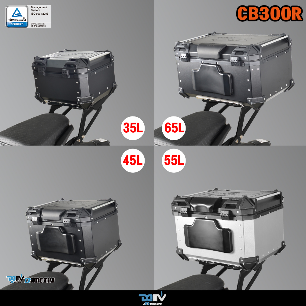 【柏霖】DIMOTIV HONDA CB300R 22-25 後貨架 後箱 後備箱 鋁箱 DMV 柏霖動機 - 官方購物網｜二輪人身部品・改裝精品