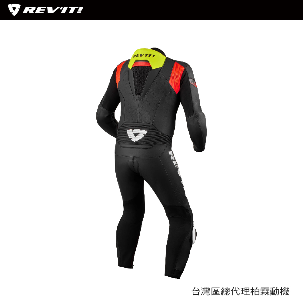 【柏霖總代理】54折! 荷蘭 REVIT One Piece Argon 2 FOL037 競賽款連身皮衣 賽道必備 柏霖動機 - 官方購物網 ...
