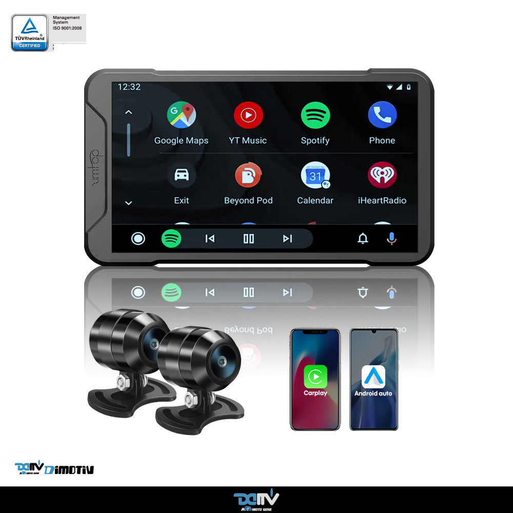 【Dimotiv】M10-307 CARPLAY 智慧型行車紀錄器 柏霖動機 - 官方購物網｜二輪人身部品・改裝精品